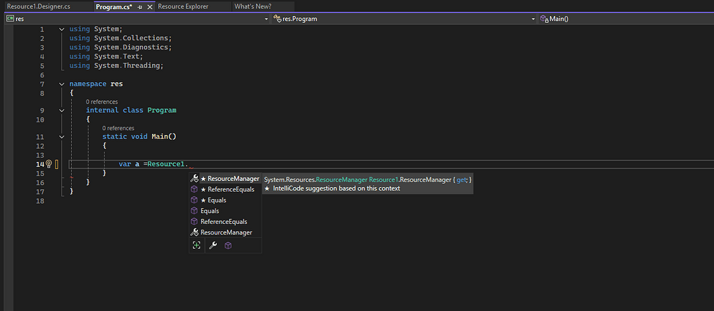 C# missing Resource commands - TinyCLR OS - GHI Electronics' Forums