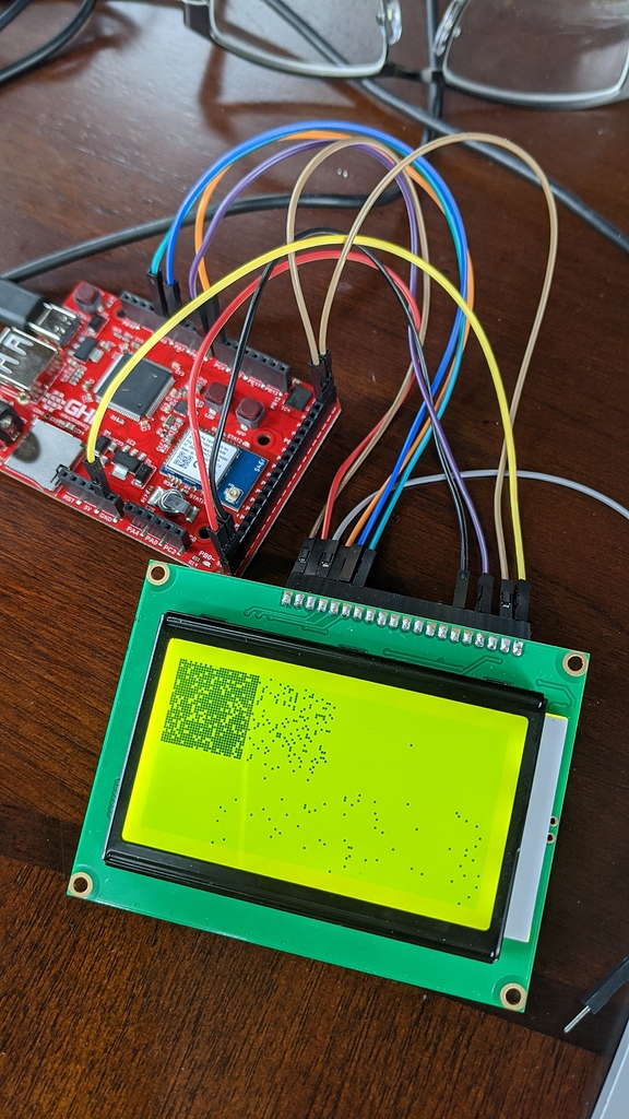 Old style graphical display, ST7920 - TinyCLR OS - GHI Electronics' Forums