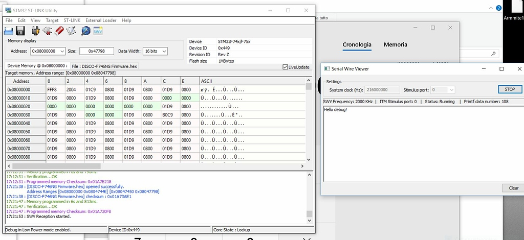 Useful Debugging Help Via Swo For Cortex Mx Tinyclr Os Ghi Electronics Forums