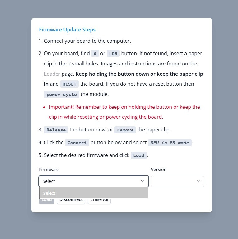 Unable to update Ghizzy Firmware - DUELink - GHI Electronics' Forums